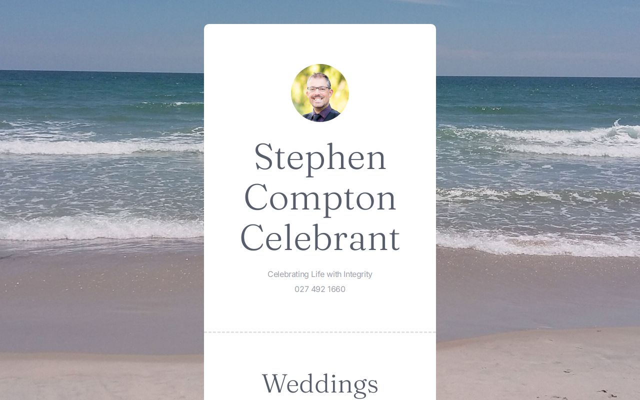 Stephen Compton Celebrant